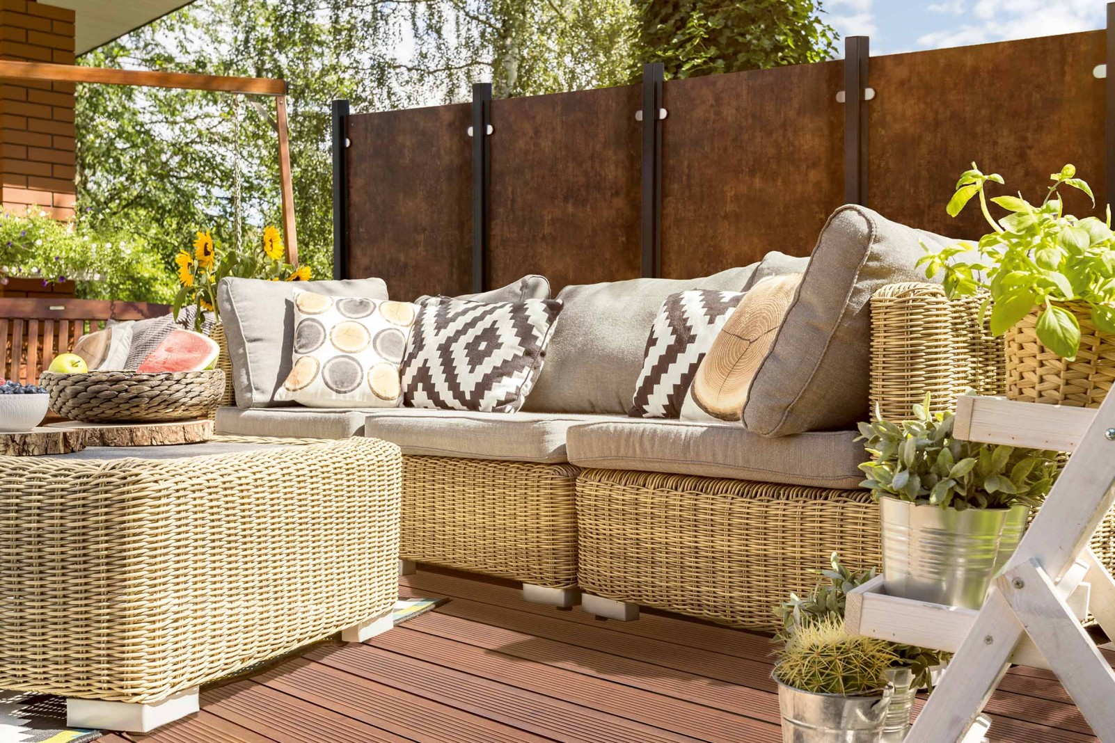 Idei de paravane pentru grădină, terasă & balcon | HORNBACH