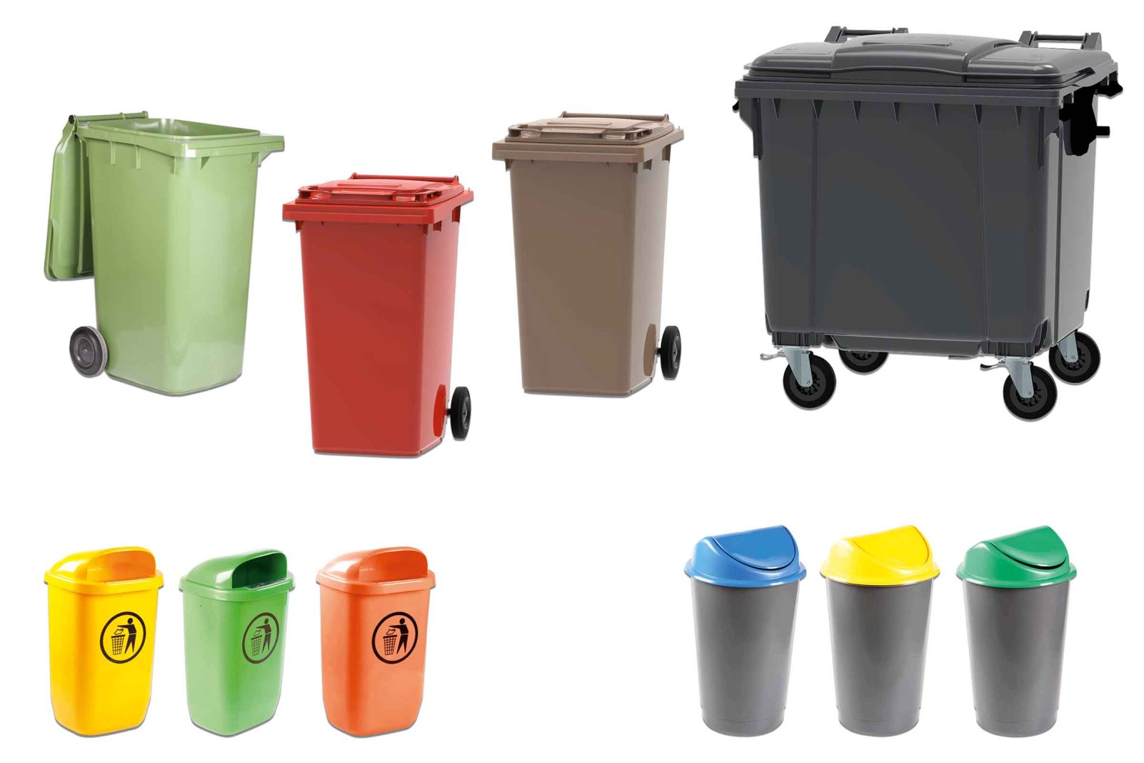 Pubele gunoi, containere si tomberoane ᐈ HORNBACH