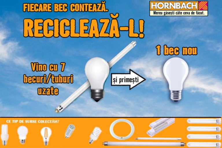 Reciclează baterii și HORNBACH te recompensează | HORNBACH