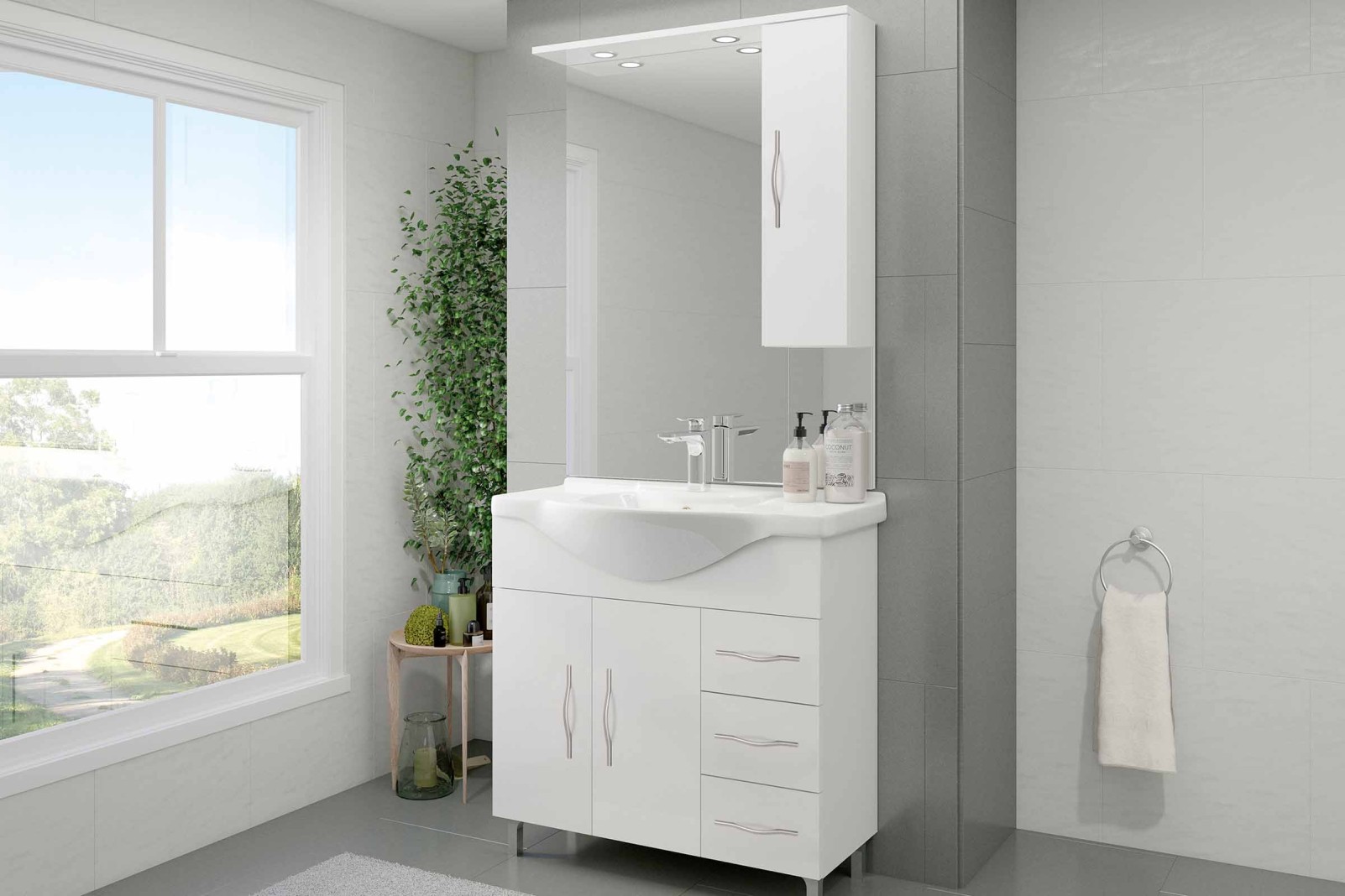 Set mobilier baie ᐈ pret mic la HORNBACH