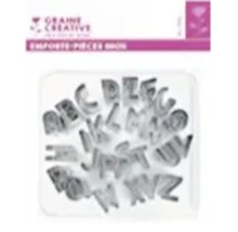 Set 26 matrițe inox, litere alfabet | HORNBACH