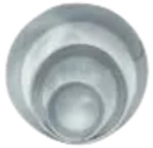 Set 3 matrițe inox cercuri Ø 20 mm, Ø 30 mm, Ø 40 mm | HORNBACH