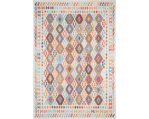 Covor Allegro 124 romburi turcoaz 160x230 cm | HORNBACH