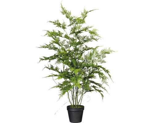 Plantă artificială Ferigă Asparagus setaceus în ghiveci | HORNBACH